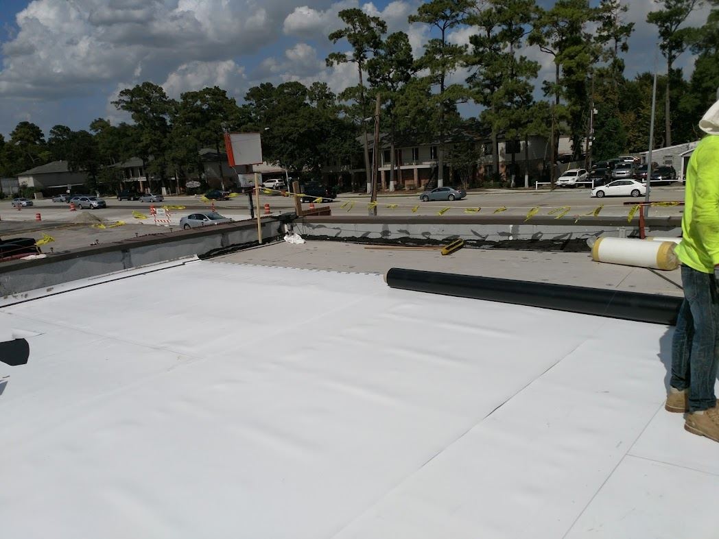 Flat Roof Replacement Spring Branch Area Houston ,TX | Roofing Services ...