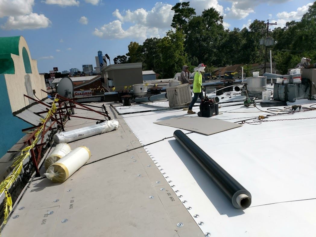 Flat Roof Replacement Spring Branch Area Houston ,TX | Roofing Services ...