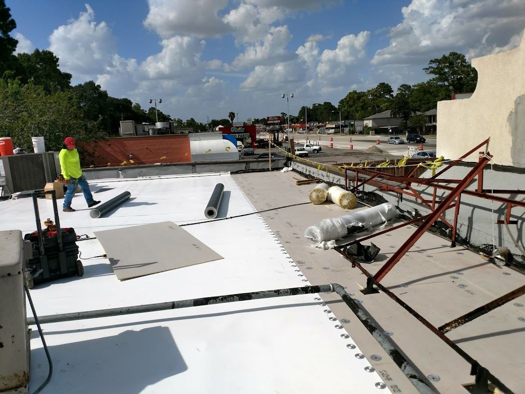 Flat Roof Replacement Spring Branch Area Houston ,TX | Roofing Services ...